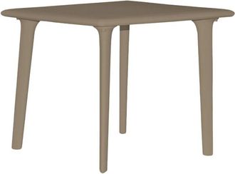 Resol dessa Table Carr&eacute;e Int&eacute;rieure, Ext&eacute;rieure 90x90 Chocolat