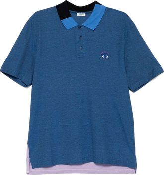 Kenzo polo à broderies - Bleu