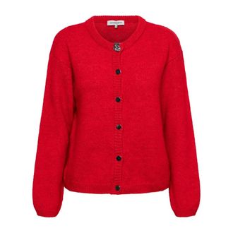 &Co Woman Cardigan - - Knitwear - Damen - Rot - L