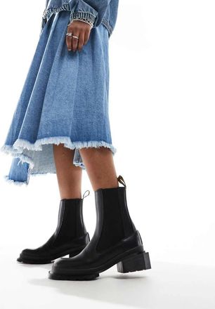 Dr. Martens Dr. Martens - Maybole - Bottines Chelsea en cuir - Noir