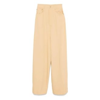 Maison Margiela Pantalon 5 poches - Femme - Jeans - Beige - Taille: W27