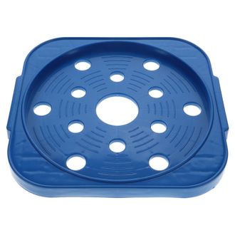 Yarnow Propangasflaschenhalter mit Rollen Robuster K&uuml;chenst&auml;nder f&uuml;r Gasflaschen Transportabler Flaschenfu&szlig; f&uuml;r Innen und Au&szlig;enbereich