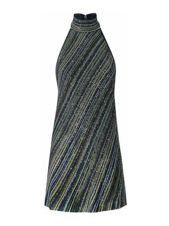Missoni Kurzes Kleid - Gr&uuml;n