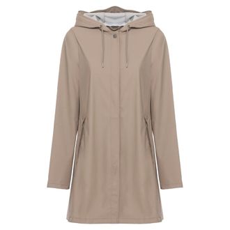 Rains Femme, Manteaux, Beige, Taille: 38 FR A-Line W Jacket