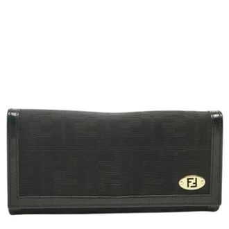 Fendi Pre-owned Fabric Wallet - - Pre-owned - Damen - Schwarzk - ONE SIZE