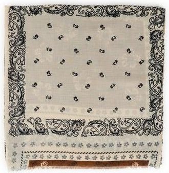 Au Printemps Paris Foulard &agrave; motif bandana