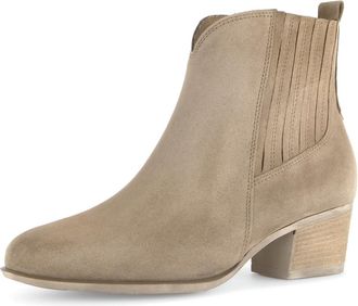 Gabor Damen Chelsea Boots, Frauen Stiefeletten,Moderate Mehrweite (G),uebergangsstiefel,Schlupfstiefel,hoch,Bootee,Farro (Micro),40 EU / 6.5 UK