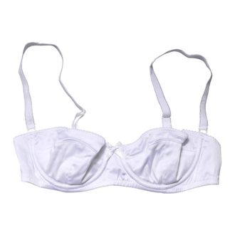 Dolce & Gabbana Semi-Pad Balconette-BH mit B&uuml;gel - - Underwear - Damen - Wei&szlig; - S
