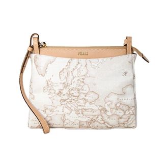 Alviero Martini 1A Classe Femme, Sacs, Blanc, Taille: ONE Size Pochette Femme Collection Automne/Hiver en Cuir