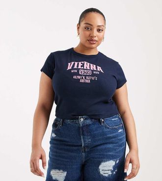 Levi's Plus - 501 - Short effet us&eacute; - Bleu moyen d&eacute;lav&eacute;-Noir