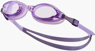 Nike SWIM Solid Color CHROME Pool Goggles with Anti-Fog Lens size Unica