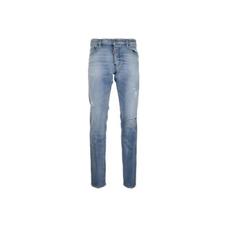 Dsquared2 Herren Knopf Jeans mit Distressed Details - - Jeans - Herren - Blau - M