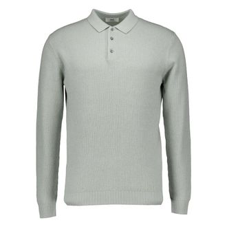 Gentiluomo Polo 3 Buttons LS - - Tops - Herren - Gr&uuml;n - 2XL