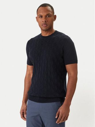 Karl Lagerfeld Pullover 655006 562301 Dunkelblau Slim Fit