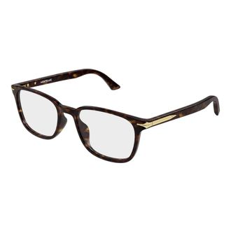Montblanc Montblanc - Monture Optique - Homme - Accessoires - Brun - Taille: 54 MM