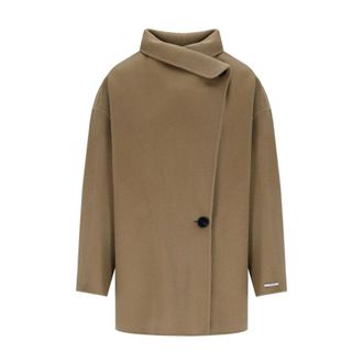 Marella Manteau court Ultimo - Femme - Manteaux - Beige - Taille: 36 FR