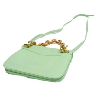 Bottega Veneta Pre-owned Mount Small Chain Schultertasche - - Pre-owned - Damen - Gr&uuml;n - ONE SIZE