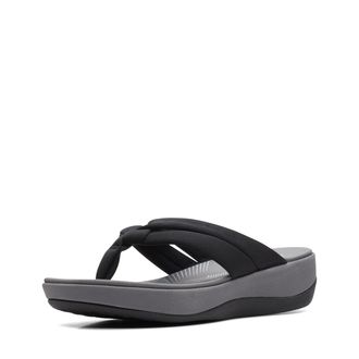 Clarks Womens Arla Kaylie Flip-Flop Sandals, Schwarz, 42.5 EU