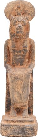 Generic Alte ägyptische Statue von Sekhmet, auch buchstabiert von Sachmet, in der ägyptischen Religion,ein Gott des Krieges und Zerstörer der Feinde des Sonne