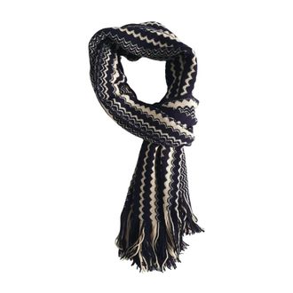 Missoni Geometrischer Fantasy-Schal aus Wollmischung - - Accessories - Damen - Mehrfarbig - ONE SIZE