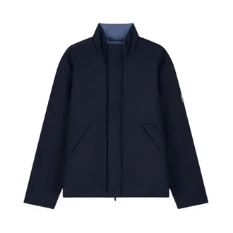 Emporio Armani Bomber r&eacute;versible rembourr&eacute; en tissu technique - Homme - Vestes - Bleu - Taille: XL
