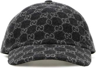 Gucci GG flannel baseball hat - 1060 BLACK