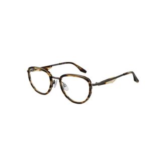 Trussardi Klassischer rechteckiger Brillengestell - - Accessories - Herren - Braun - ONE SIZE