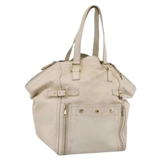 Saint Laurent Pre-owned Vintage Tote Bag - - Pre-owned - Damen - Beige - ONE SIZE