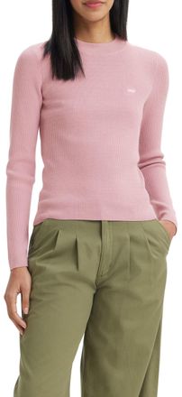 Levi's Damen Crew Rib Sweater Pullover Sweatshirt, Keepsake Lilac, XS