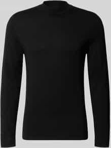 Drykorn Slim Fit Longsleeve aus reiner Schurwolle Modell Arwon