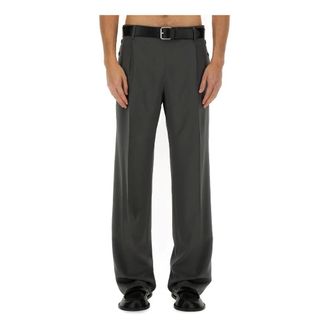 Moschino Homme, Pantalons, Gris, Taille: L Tailored Twist