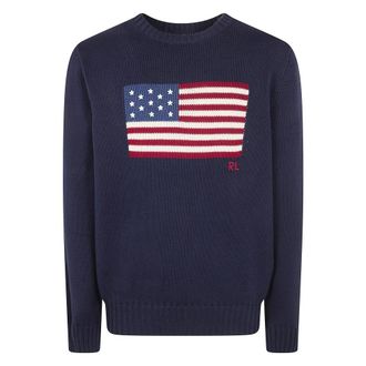 Polo Ralph Lauren Homme, Pulls, Bleu, Taille: XL Pulls &agrave; col rond