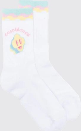 Casablanca Chaussettes Homme couleur Blanc