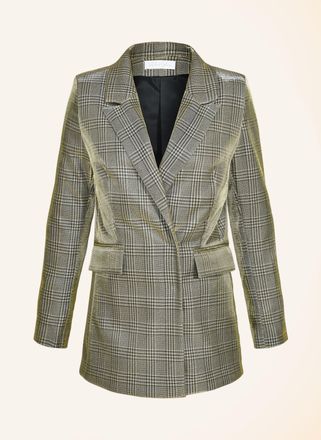 Helene Galwas Blazer Mit Aufgesetzten Taschen Caro gold