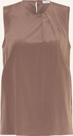 PESERICO Peserico Seidentop Mit Schmucksteinen braun