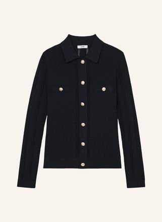 Reiss Reiss Strickbluse Harri blau