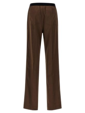 Tom Ford Silk Satin Trousers - Taupe