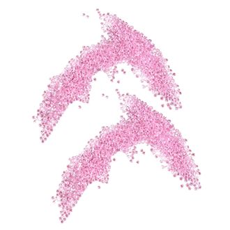 Angoily 000 St&uuml;ck 45mm Acryl Strasssteine Flach Klar Vasenf&uuml;ller und Tischdekoration f&uuml;r Hochzeit Selbstgemacht Basteln Nagelkunst und Party