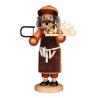 Christian Ulbricht R&auml;ucherm&auml;nnchen Schwibbogenbauer Natur - 27,5 cm