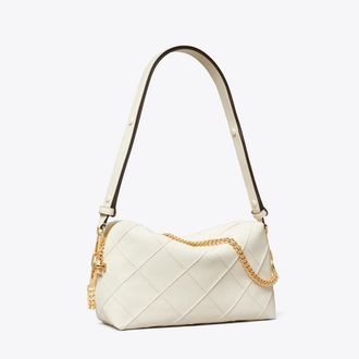 Tory Burch Damen Gro&szlig;e, weiche Fleming Crossbody Bag