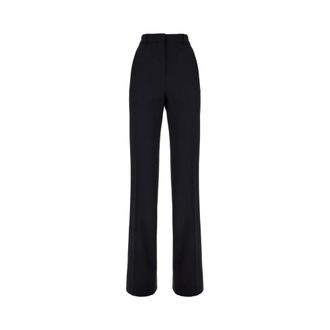 Max Mara Femme, Pantalons, Bleu, Taille: 40 FR Wide Pantalons