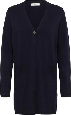Inwear Cardigan en maille - Femme - Pulls - Bleu - Taille: 44 FR