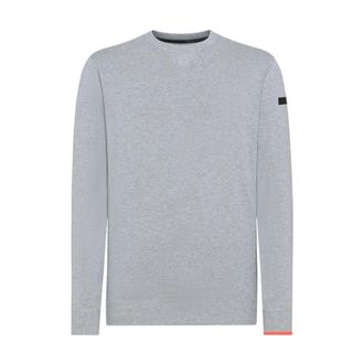 Roberto Ricci Design Fleece Round Knit - - Knitwear - Herren - Grau - XL