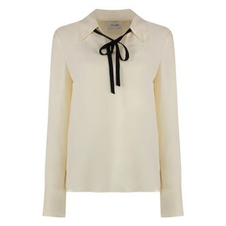 St. John Seidenbluse - - Blouses & Shirts - Damen - Beige - XS