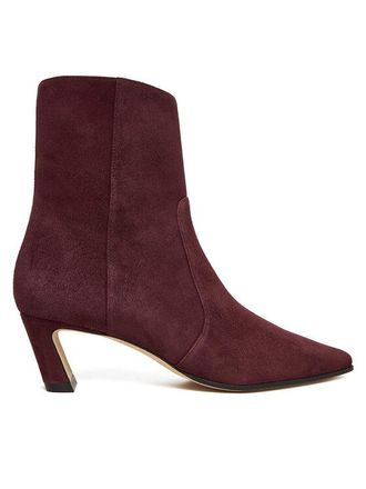 Stuart Weitzman Stiefeletten Stassi SM498 Dunkelrot