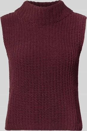 Monari Slim Fit Pullunder mit Stehkragen