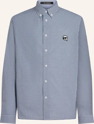 Karl Lagerfeld Hemd blau