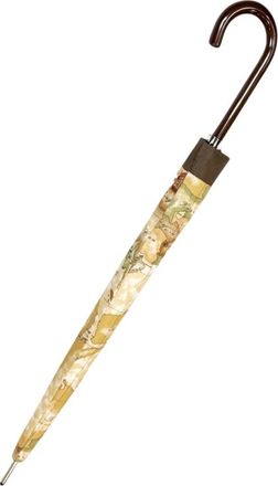 Alviero Martini 1A Classe unisex, Accessoires, Brun, Taille: ONE Size Geo Centrale Long Automatic Umbrella