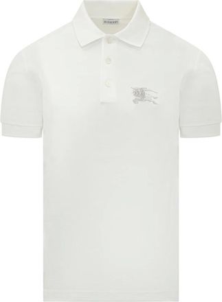 Burberry Homme, Tops, Blanc, Taille: L Polo en coton