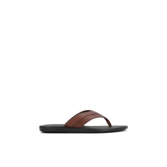 Kazar Leder-Zehentrenner - - Shoes - Herren - Braun - 46 EU